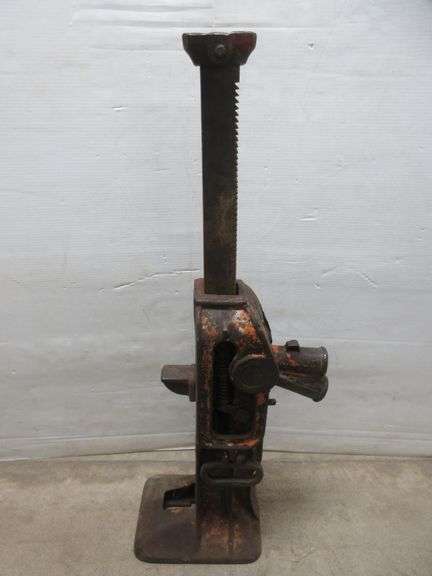 Simplex 24A 15-ton railroad jack, very heavy, works - Albrecht Auction ...
