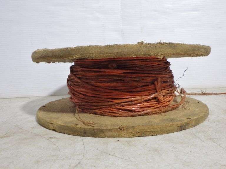 (2)-2" Ratchet Straps & Spool with Nylon Bale Twine. Location: L#1 ...