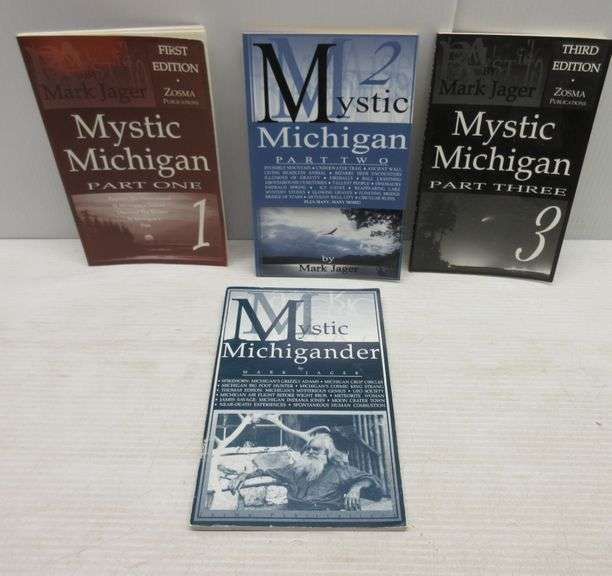 (4) Mystic Michigan Vol 1-3; Mystic Michigander books by Mark Jager ...