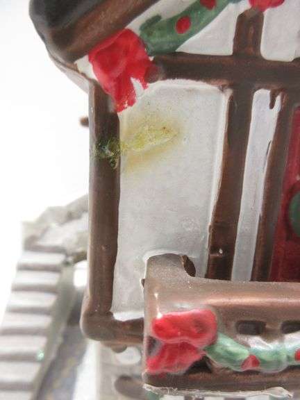 St. Nicholas Square Mill, illuminated with motion, lights work and ...