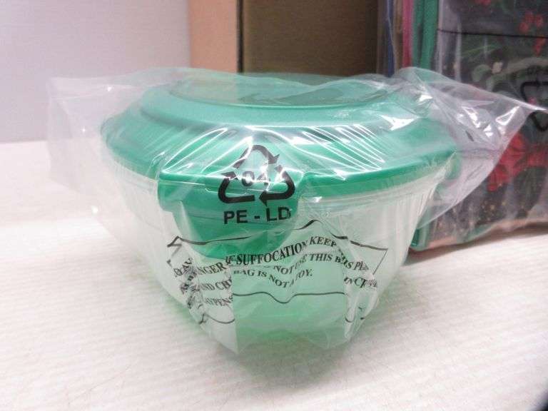 (6) Lock and Lock Brand, multi-shape food storage tupperware style ...