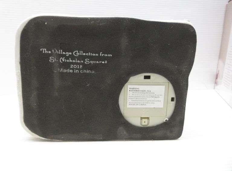 St. Nicholas Square Mill, illuminated with motion, lights work and ...