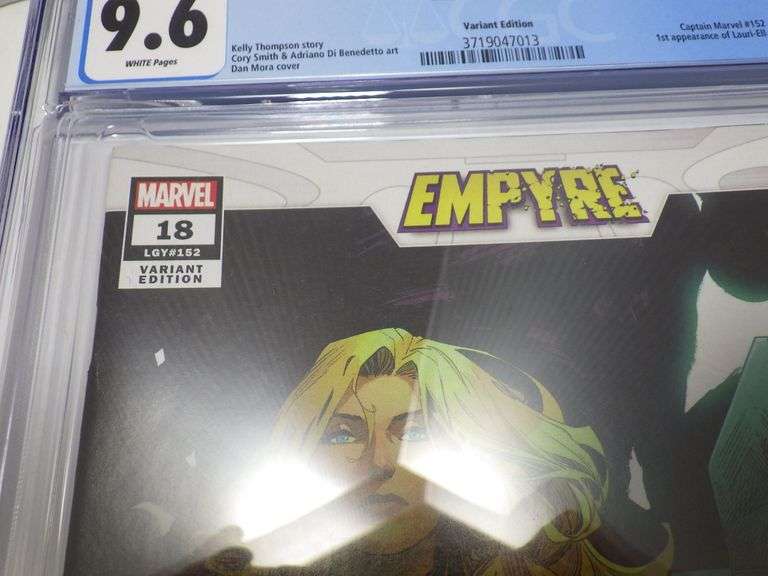 Captain Marvel No. 18 comic book, first appearance of Lauri-Ell ...