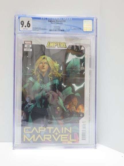 Captain Marvel No. 18 comic book, first appearance of Lauri-Ell ...