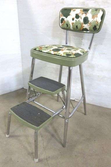 Older step stool chair, 14"W x 14"D x 34 1/2"H, great - Albrecht ...