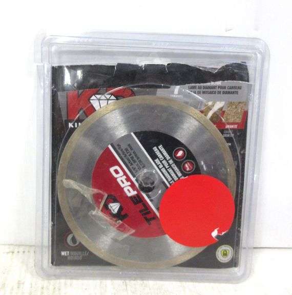 KD tile pro 7" diamond blade - Albrecht Auction Service
