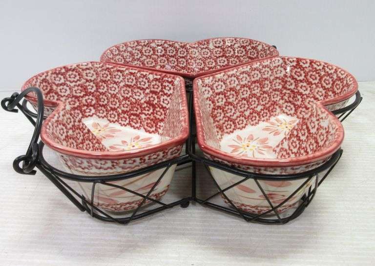 3-Piece Temptation Ovenware Set, with holder by Tora oven and microwave ...