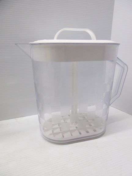 (3) Pitchers, includes: 1- Tupperware, 1-Quart; 1- Tupperware, 1/2 ...