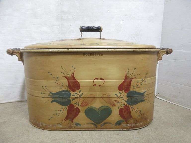 Late 1800's/Early 1900's Painted Laundry Clothes Boiler, Made by ...