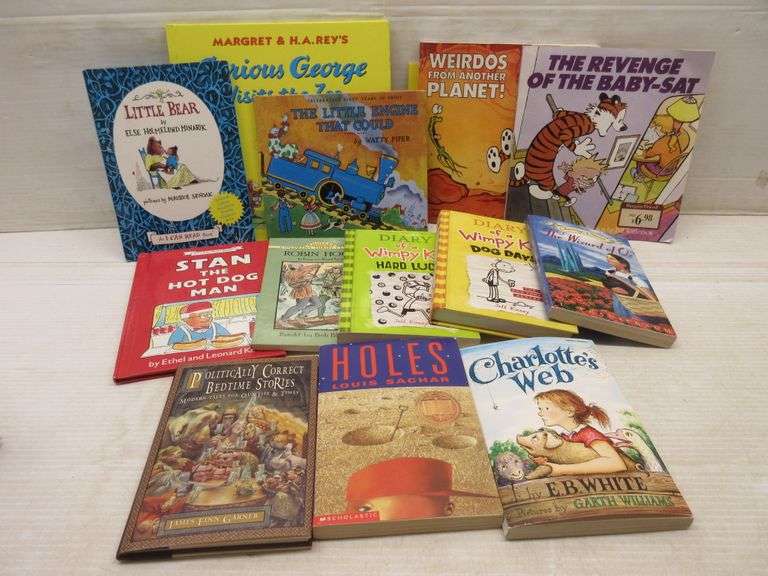 Classic Children's Book Collection, Including: Curious George, Calvin ...