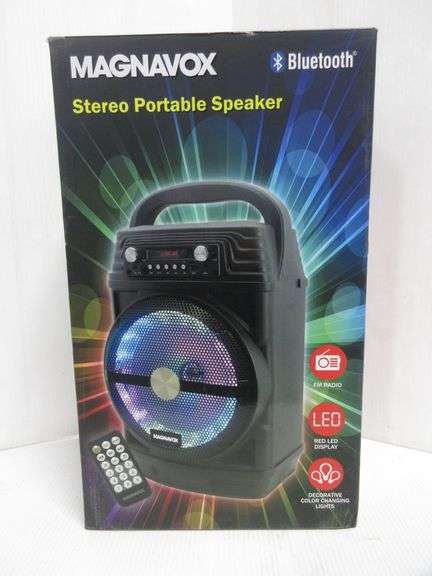 Magnavox Bluetooth Portable Stereo - Albrecht Auction Service
