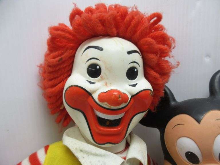 Original 1978 Ronald McDonald Collectors Hasbro Doll with 1970's ...