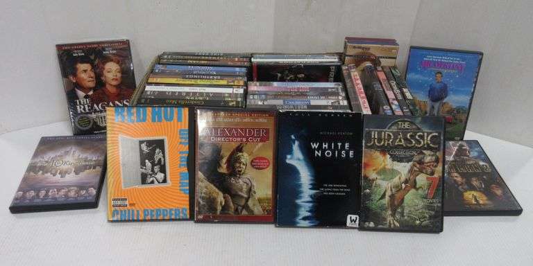 (40) DVDs, Including: Adventure, Action, Comedy, Horror, Futuristic ...