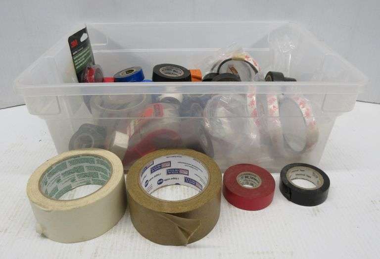 Assorted Tape - Albrecht Auction Service