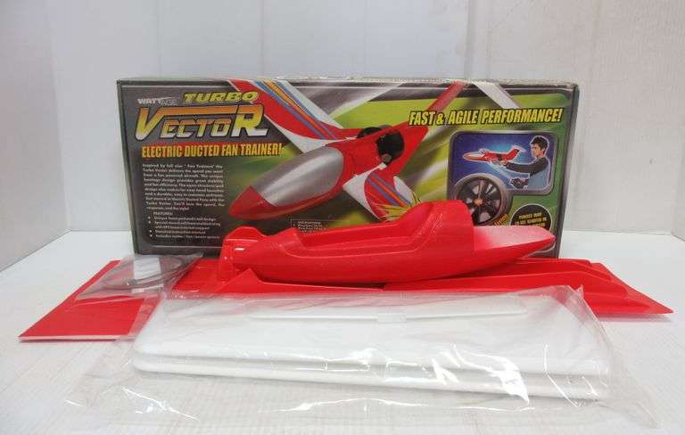 Turbo Vector RC Electric Ducted Fan Trainer - Albrecht Auction Service