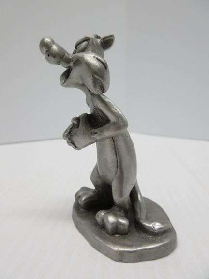 Warner Bros Pewter 1996 "Sylvester the Cat" - Albrecht Auction Service