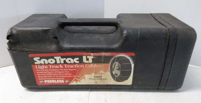 Sno-Trac LT Light Truck Traction Cables - Albrecht Auction Service