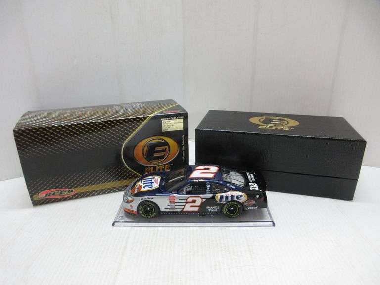 Rusty Wallace Elite Collectible No. 2 Miller Lite/Harley Davidson 2001 ...