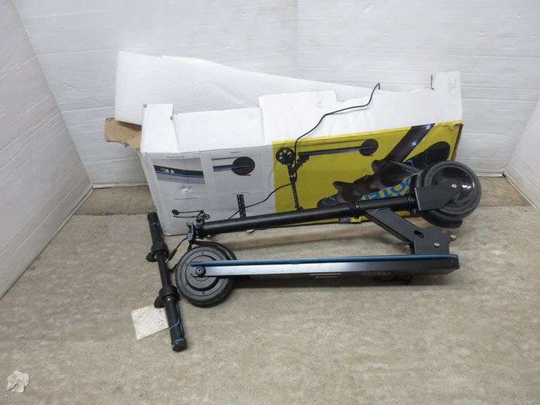 Electric scooter glow by jitson, appears complete and in original box ...