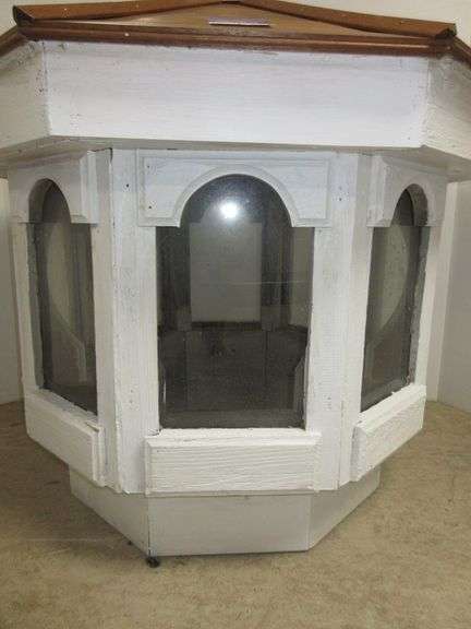 Octagon cupola cedar T&G roof double glass windows, 3' x 3', rebuilt ...