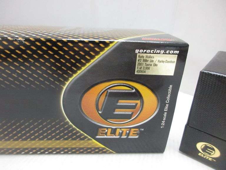 Rusty Wallace Elite Collectible No. 2 Miller Lite/Harley Davidson 2001 ...