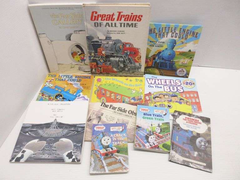 The far side comics and children's books about trains, good, used ...