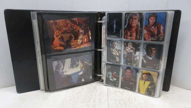 Science fiction card collection, includes: Star Wars; Star Trek ...