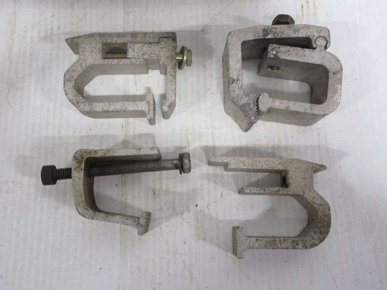 Topper clamps, and tie-down clamps - Albrecht Auction Service