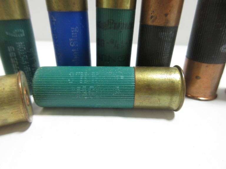 (12) Shotgun shells, include: 6- Remington 12-gauge, 3- Winchester 12 ...
