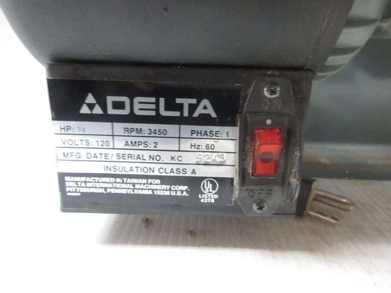 Delta wet/dry sharpener/grinder - Albrecht Auction Service