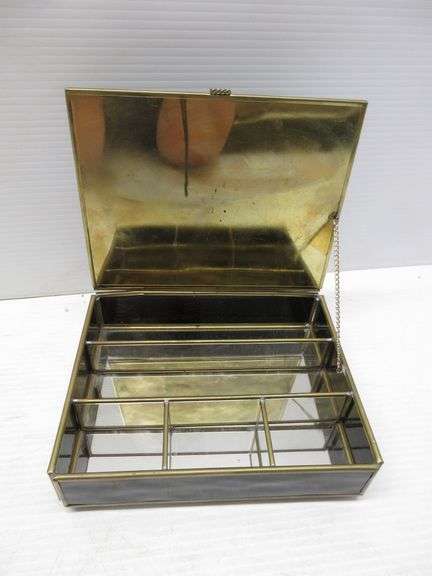 1993 Thomas Cathey Collection, jewelry box with African animals ...