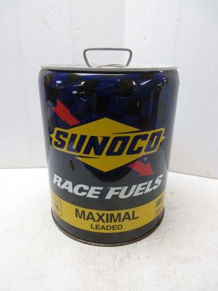 Sunoco race fuel five-gallon can - Albrecht Auction Service