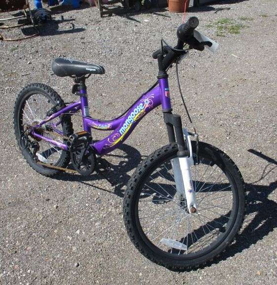 Girls Mongoose mountain bike, 24" wheels, 34" to handlebars, good ...