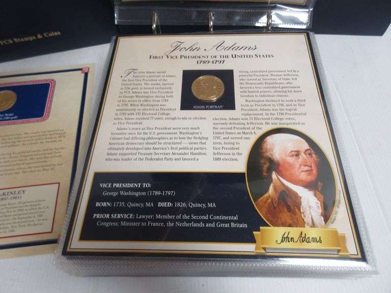 The United States First Ladies medals vol. I and II, and The United ...