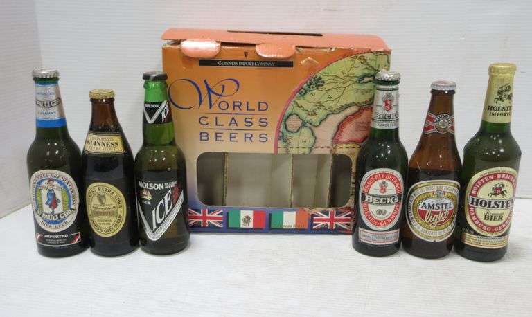 World Class Beers, Guinness Import Co. (6) bottles, unopened - Albrecht ...