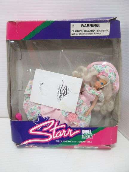 Star Model Agency Poseable Doll, 6 1/2"H, NIB - Albrecht Auction Service