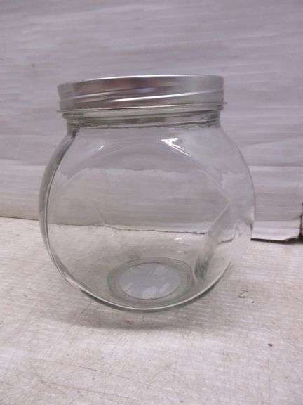 Glass drink dispenser, glass candy container, glass jar, and glass ...