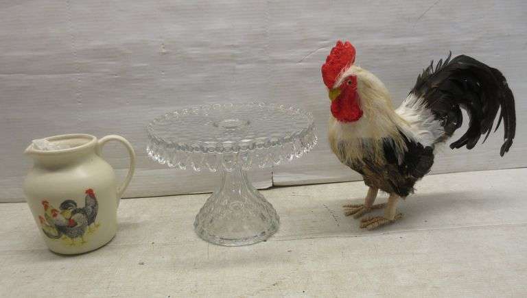 Fake stuffed chicken, water picture for kitchen, utensils with chicken ...