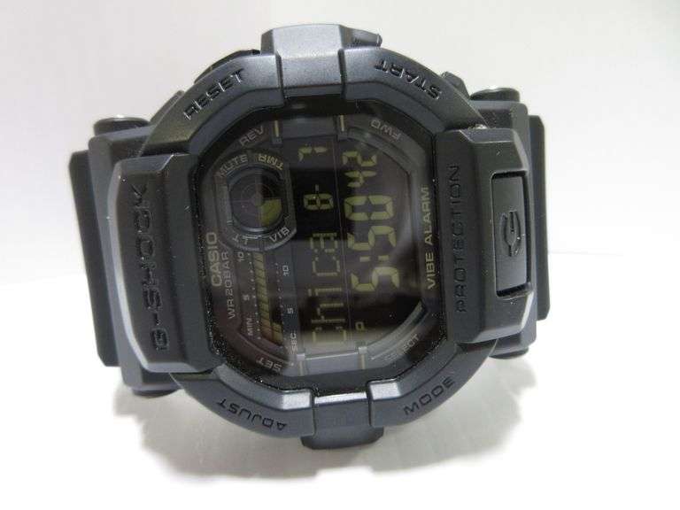 Mens casio G-Shock digital wrist watch with push button light, dark ...