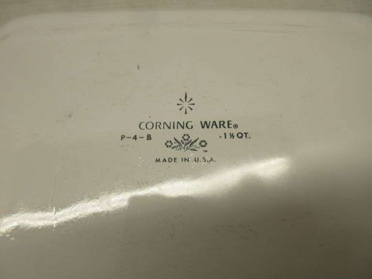 Corningware "Blue Cornflower" dishes, include: P-19 Platter with ...