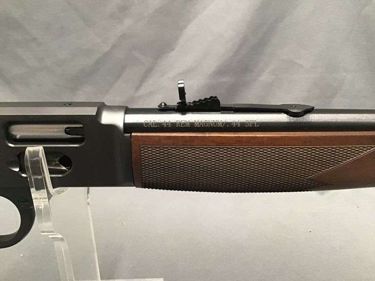 Henry H012GL .44 Magnum Side Gate Lever Action, Steel Round Barrel ...
