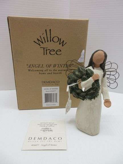 Willow Tree Angel of Winter Demdaco, in original box and packing ...