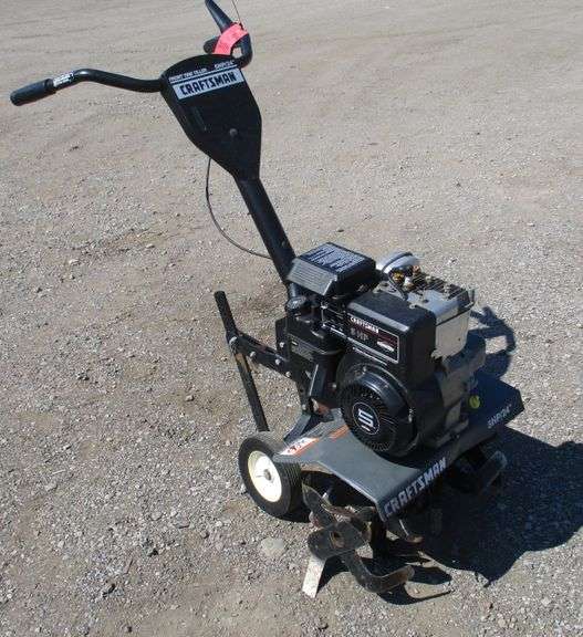 Craftsman 5 HP, 24" Front tine tiller, parts or repair, as is ...