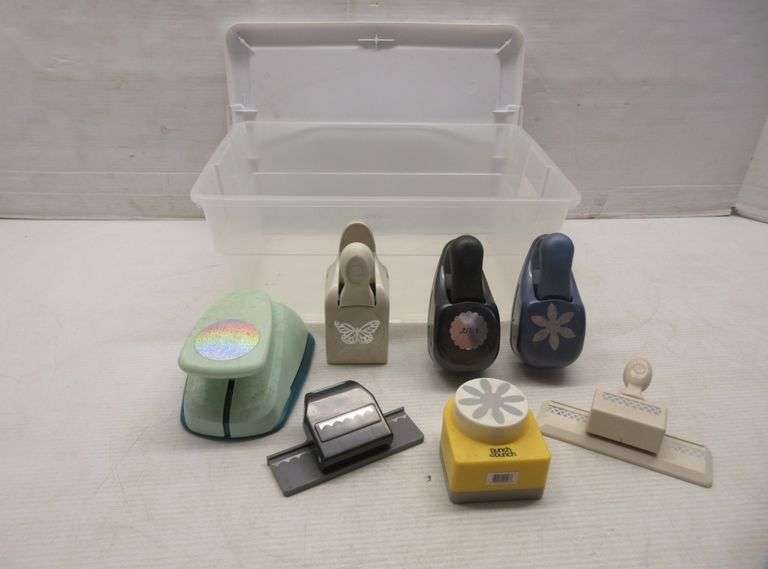 (7) Decorative paper punches - Albrecht Auction Service