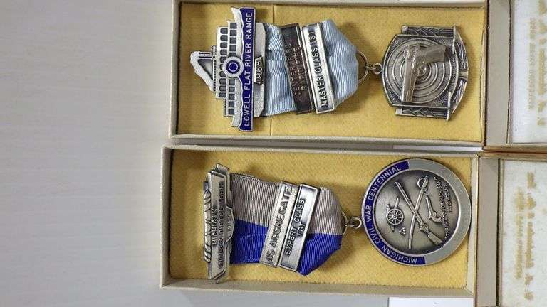 Gunpowder, wads, compass, new gun strap swivels for Winchesters and ...