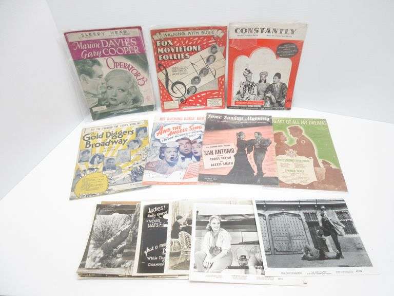 (4) Vintage Broadway Programs from 1920 to 1930's, Movie Posters ...