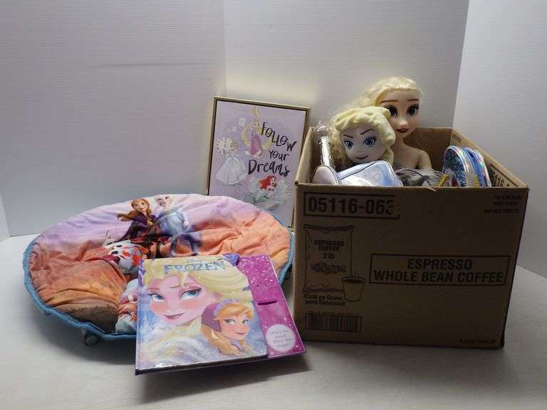 Large variety of Disney Frozen items, includes: Disney Frozen Talking ...