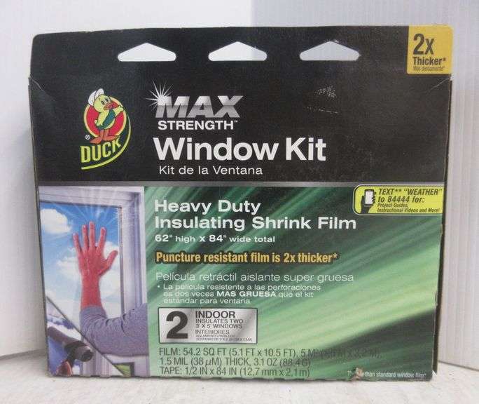 Max strength window kit - Albrecht Auction Service