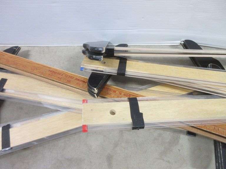 (16) Drafting sticks, and (4) Yard sticks - Albrecht Auction Service