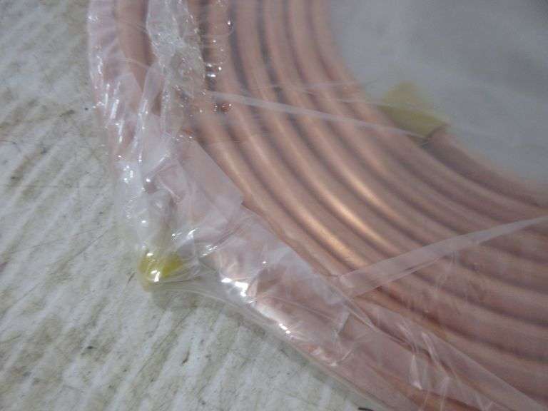 15' of Copper ice maker line, new - Albrecht Auction Service